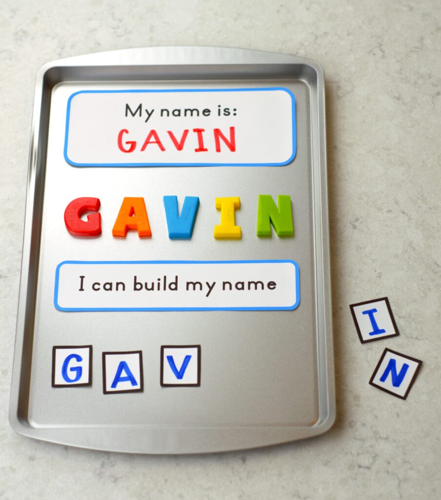 10 Simple, Hands-On Name Learning Activities for Preschool and Kindergarten