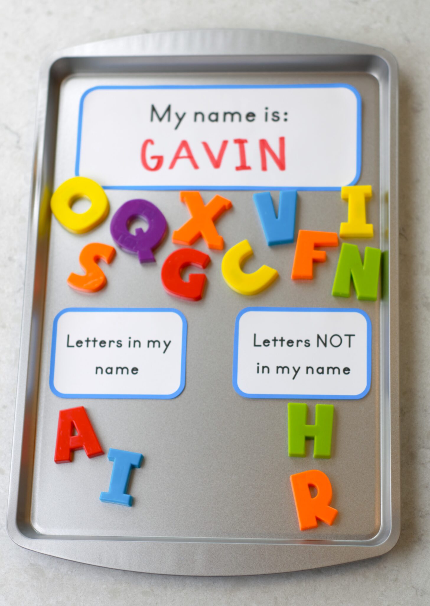 10 Simple, Hands-On Name Learning Activities for Preschool and Kindergarten