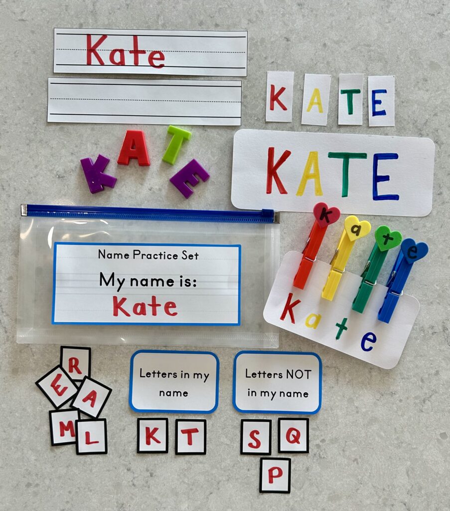 10 Simple, Hands-On Name Learning Activities for Preschool and Kindergarten