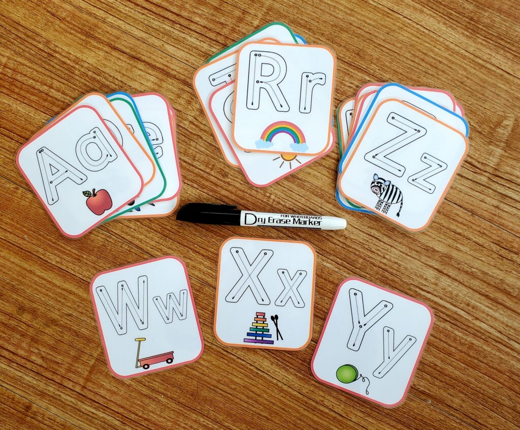 DIY Alphabet Fishing Game for Early Learners with FREE PRINTABLE